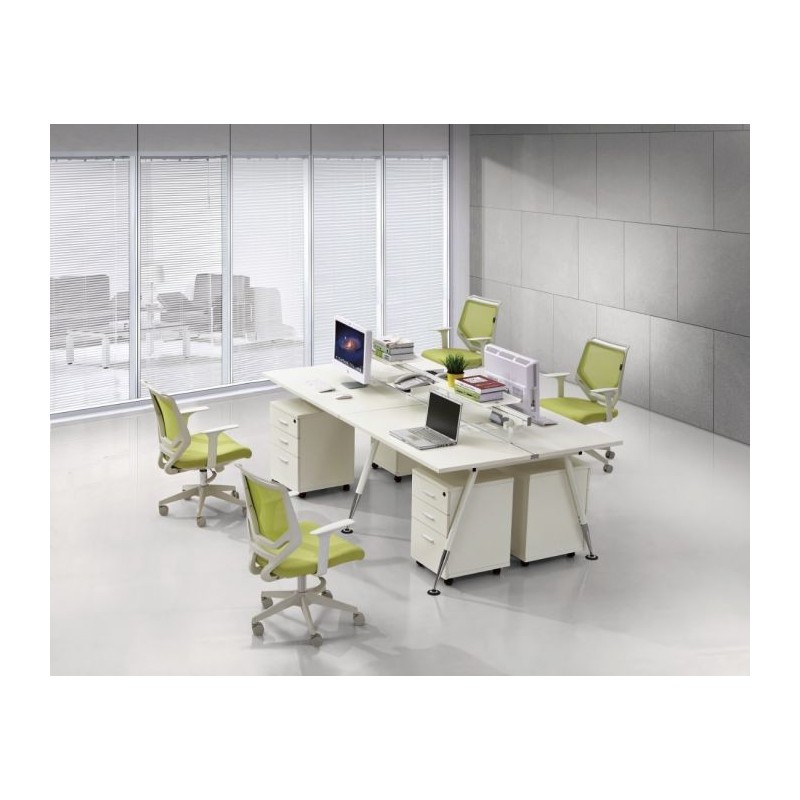 Sylex Fleet 4 Person Desk Pod @Precision