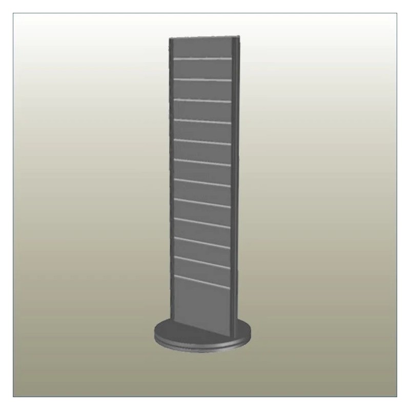 R154 Single Rotating Stand Display - Mounted - Plankwall - NZ