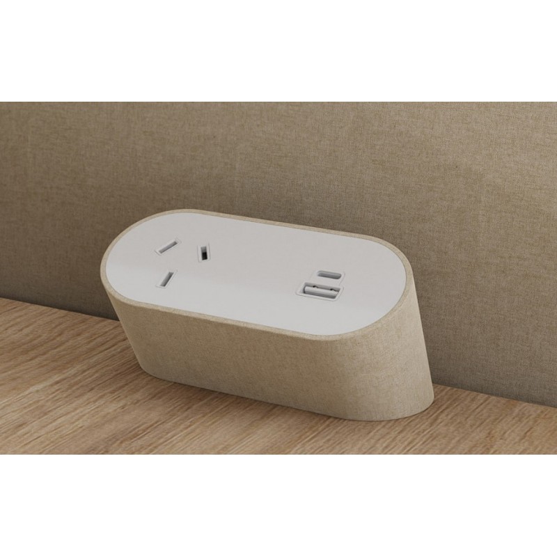 Nova Duo – 1x GPO + USB A/C Charging (1000mm TAG Lead) @Precision