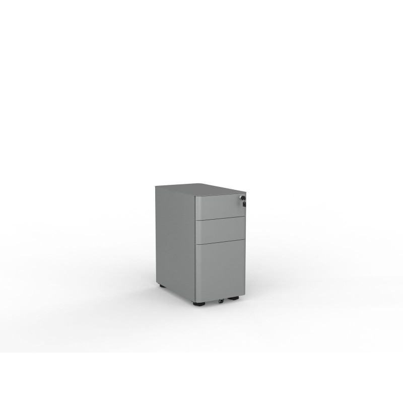 Cubit Desk 1500x800 mm + Agile Slimline Metal Mobile