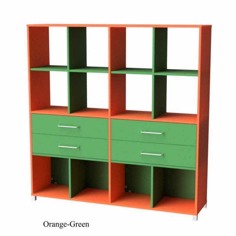 Storage Unit 12 Cube and 4 Drawer (Z), 10 year warranty @ Precision ...