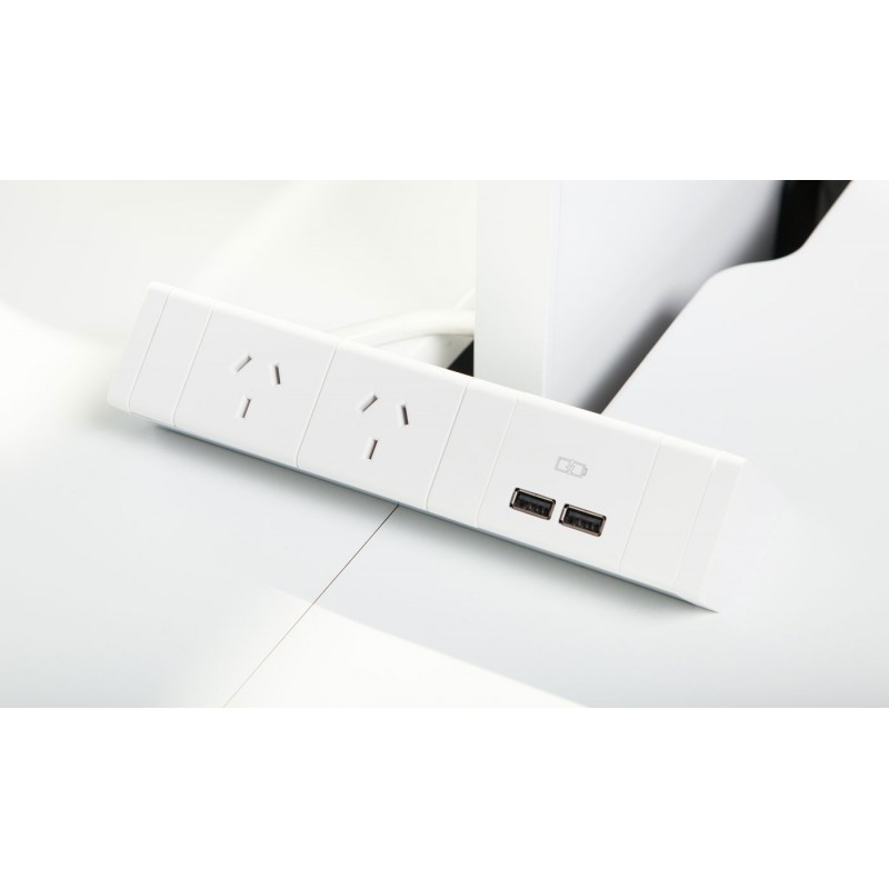 Athena – 2x GPO + USB Charging @Precision