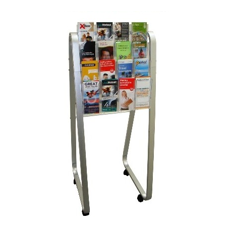 Single-Sided Easel Floor Stand 16 x DLE, 4 Rows, 4 Wide @ Auckland