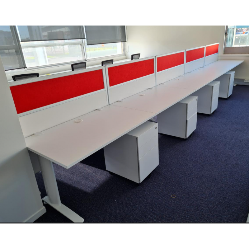 New Desk hung Partition Screen 1200/1500/1800 mm