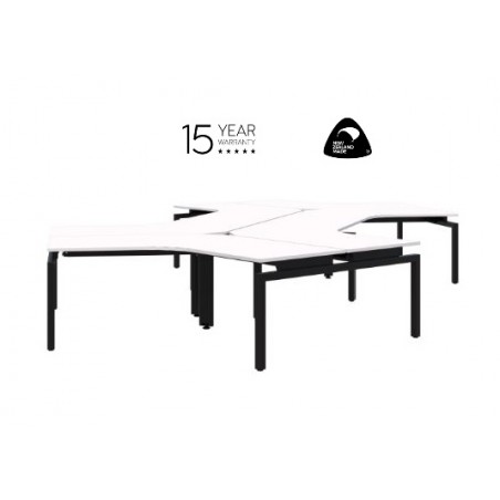 Accent Balance 120° 6 Pod Desk @ Precision NZ